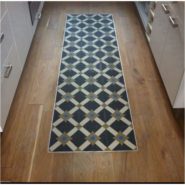 Une transition parquet / carrelage : les nouvelles tendances